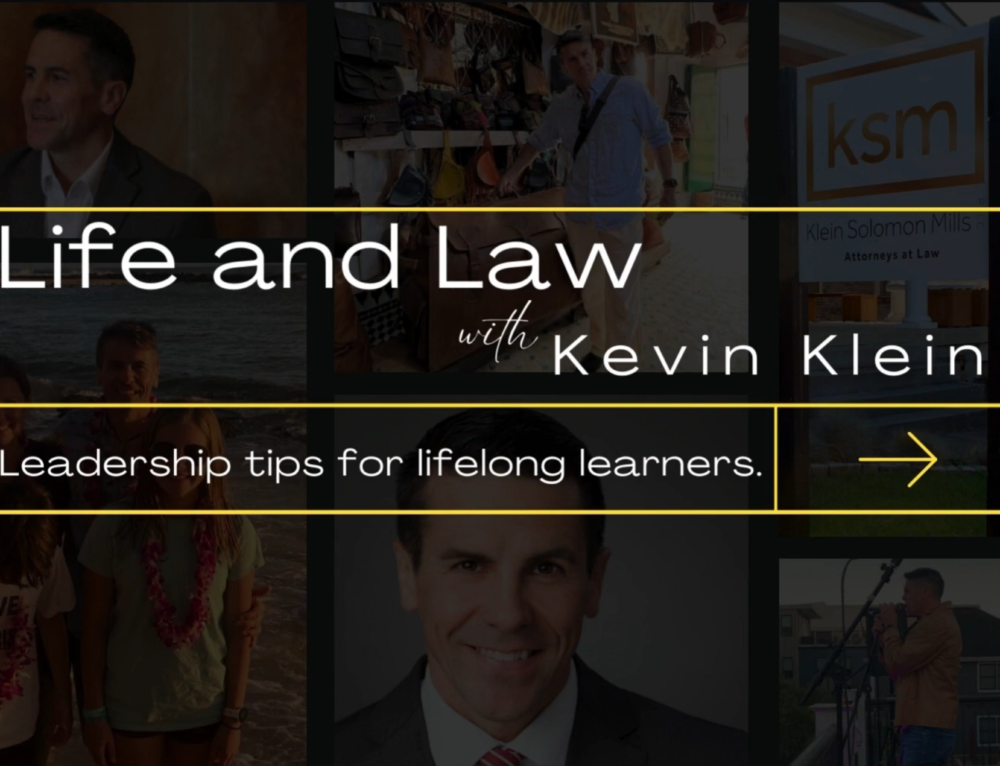 Personal Culture: Life and Law with Kevin Klein - Klein Solomon Mills PLLC